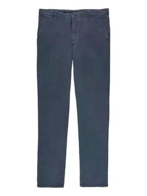 SLOWEAR Slim-cut Trousers - Blue