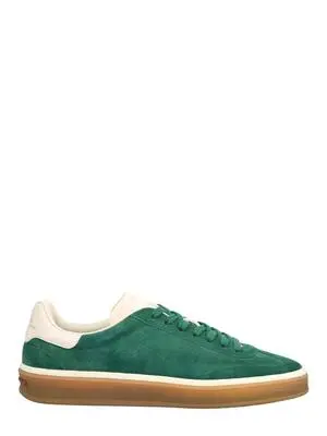 Loro Piana Tennis Walk Suede Sneakers - Green