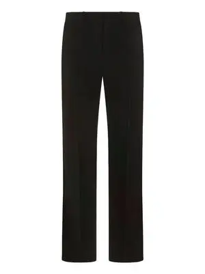 THE ROW Panelled Wool Trousers - Black