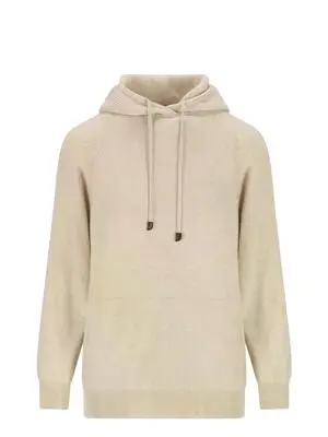 Loro Piana Cashmere Hoodie - Neutrals
