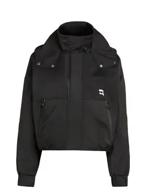Karl Lagerfeld Ikon Hooded Jacket - Black