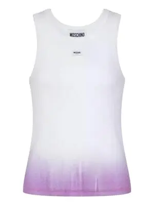Moschino Ombre-effect Tank Top - White