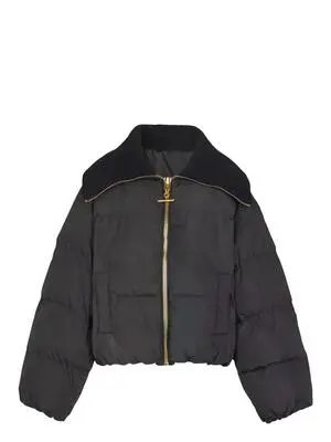Balmain Padded Zip Jacket - Black