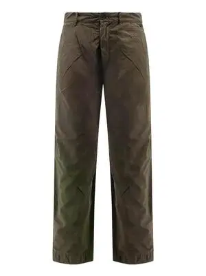 MASSIMO OSTI STUDIO Button-fastening Trousers - Green