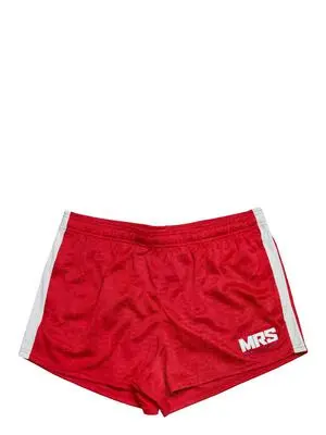Nike Logo-patch Shorts - Red
