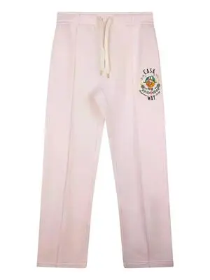 Casablanca Drawstring Track Pants - Pink