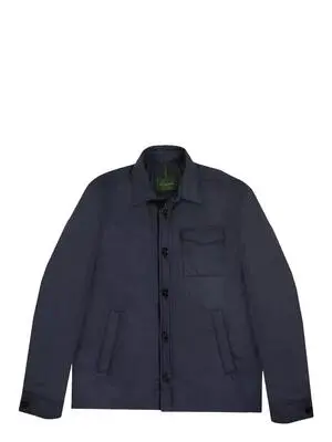 SLOWEAR Padded Overshirt - Blue