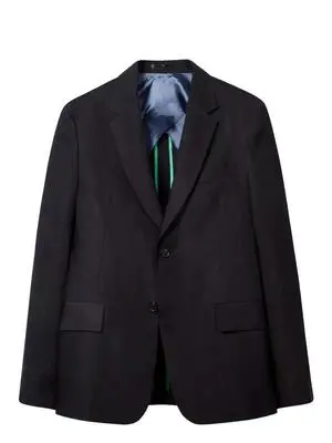Paul Smith Linen Blazer - Blue