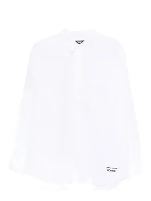 Comme Des Garçons Cotton Collar Shirt - White