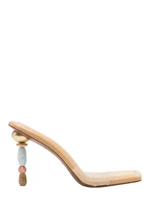 Cult Gaia 100mm Mahina Sandals - White