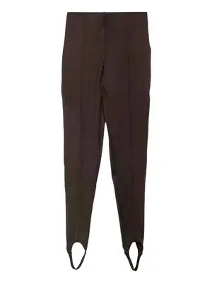 THE FRANKIE SHOP Stirrup Leggings - Brown