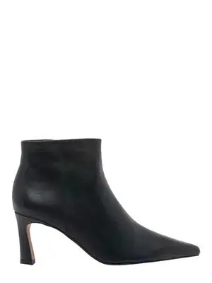 ANGEL ALARCON 75mm Pointed-Toe Leather Boots