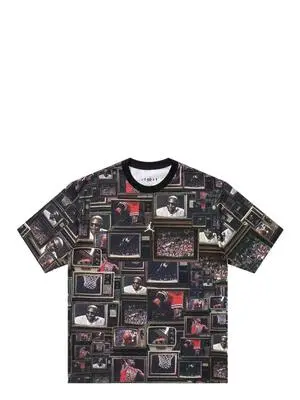 JORDAN Brooklyn Graphic-print T-shirt - Black