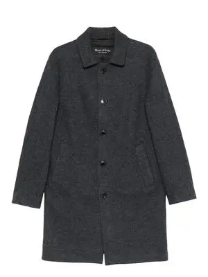 Marc O'polo Button Pocket Coat - Grey