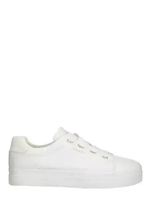Gant Eyelet Lace-up Sneakers - White