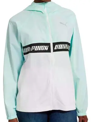 PUMA Logo-band Jacket - Blue
