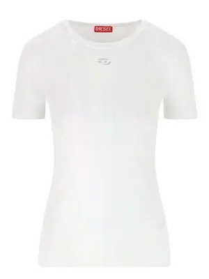 DIESEL Logo Detail T-shirt - White