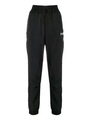 PUMA Logo Printed Track Pants - Black