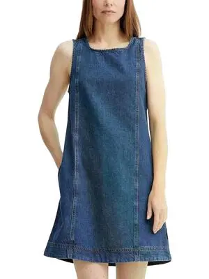 Marc O'polo Panelled Mini Dress - Blue