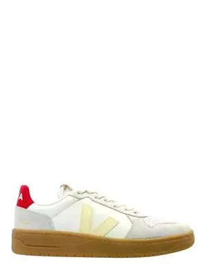 VEJA V-82 Panelled Sneakers - White