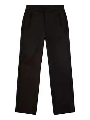 DIESEL Straight Leg Trousers - Black