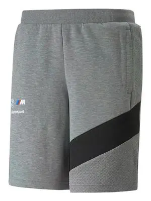PUMA X Bmw Motorsport Mélange Track Shorts - Grey