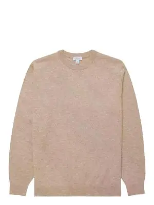 Sunspel Crew-neck Sweater - Neutrals