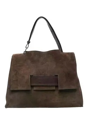 SOMMET Flap Strap Tote Bag - Brown