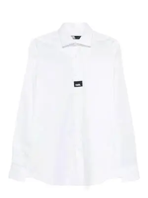 Karl Lagerfeld Logo-motif Shirt - White