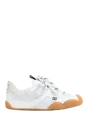 Valentino Garavani Amphibia Vlogo Signature Sneakers - White