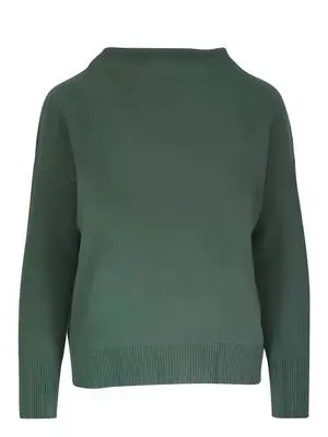 Vince Funnel-neck Sweater - Green