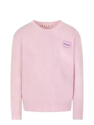 MARNI Logo-Patch Crew-Neck Sweatshirt