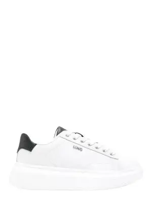 Liu Jo 55mm Babol 01 Leather Sneakers - White