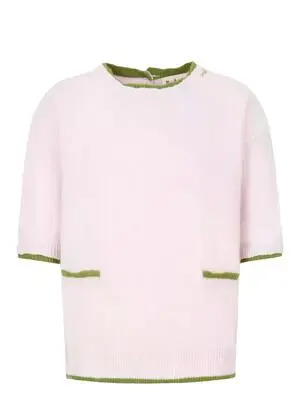 Marni Three-quarter Sleeves Sweater - Pink