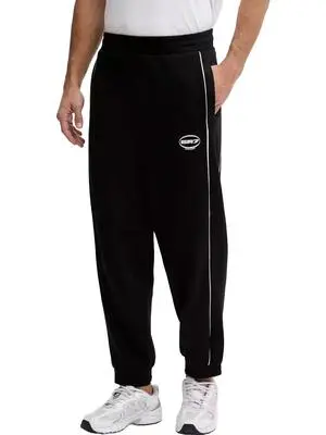 Emporio Armani Logo-print Track Pants - Black