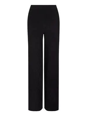 EMPORIO ARMANI Pleated Wide Leg Pants