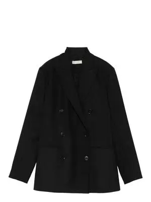 Antonelli Firenze Double-breasted Jacket - Black
