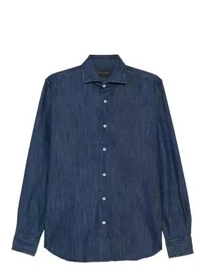 DELL'OGLIO Buttoned Shirt - Blue