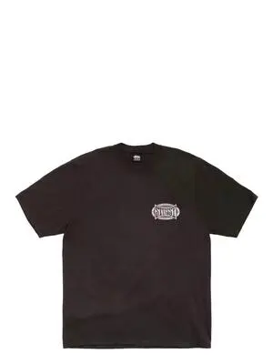 StÜssy Logo-print T-shirt - Black