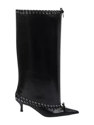 ALL IN Level Eyelet Boots - Black