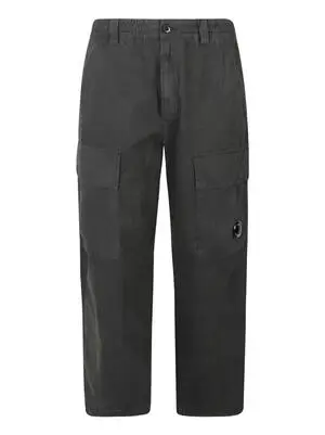 C.P. COMPANY Cotton Cargo Trousers - Grey