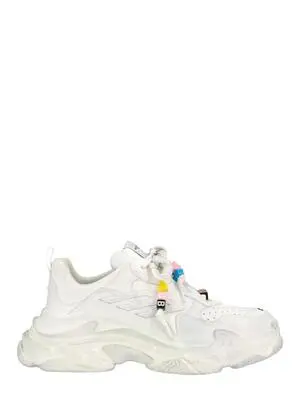 Balenciaga Lace-up Sneakers - White