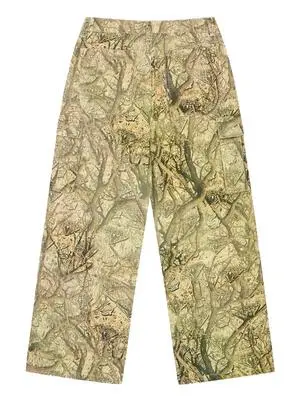 BILLIONAIRE BOYS CLUB Diamonds & Dollars Tree Camo Trousers - Neutrals