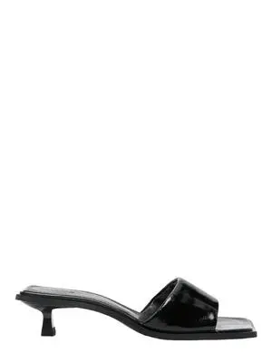 ALOHAS 30mm Square Toe Heeled Sandals - Black