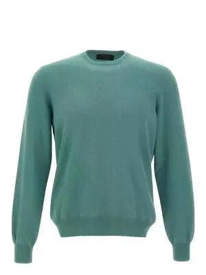 GRAN SASSO Crew-neck Sweater - Green