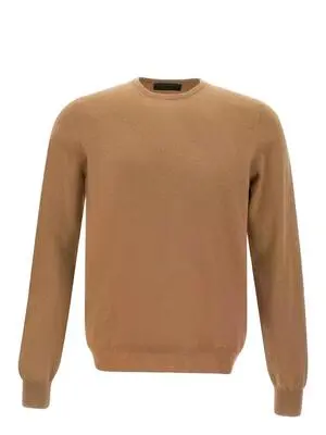 GRAN SASSO Crew-neck Sweater - Brown