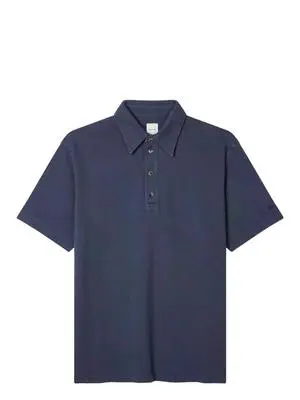 Paul Smith Embroidered-logo Polo Shirt - Blue