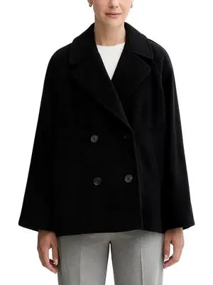 Marc O'polo Double-breasted Coat - Black