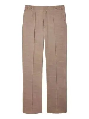Paul Smith Elasticated-waistband Pleated Trousers - Brown