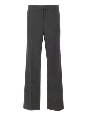 HERSKIND Jack Pleated Trousers - Grey